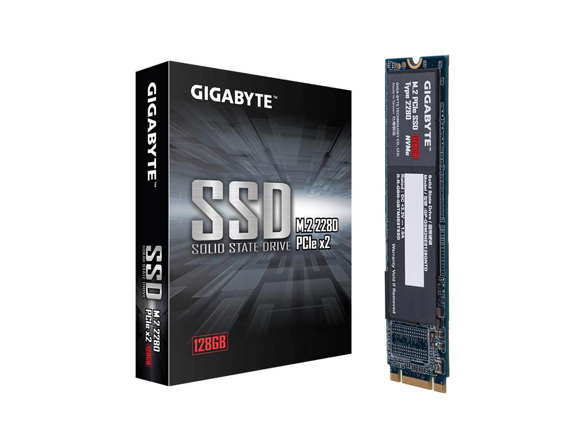 SSD M.2 SOLIDO GIGABYTE 2280 128GB ( GP-GSM2NE3128GNTD ) NVME