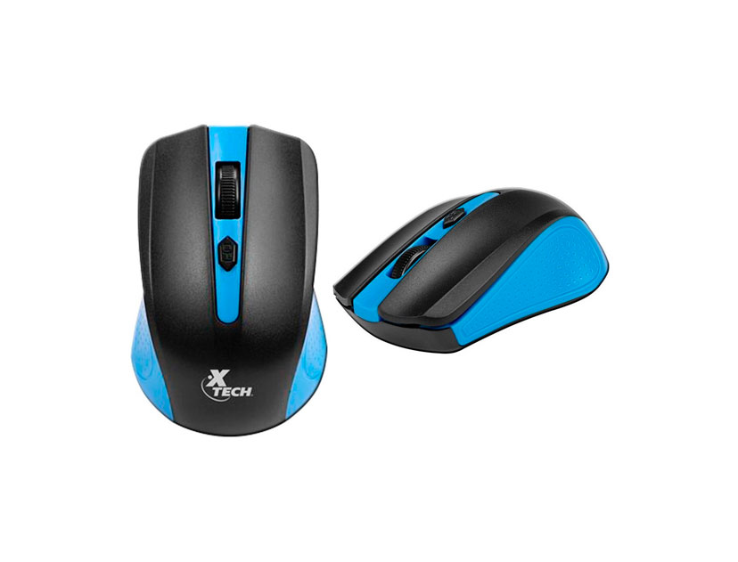 MOUSE INALAMBRICO XTECH XTM-310, HASTA 1600 DPI, CON RECEPTOR USB ...