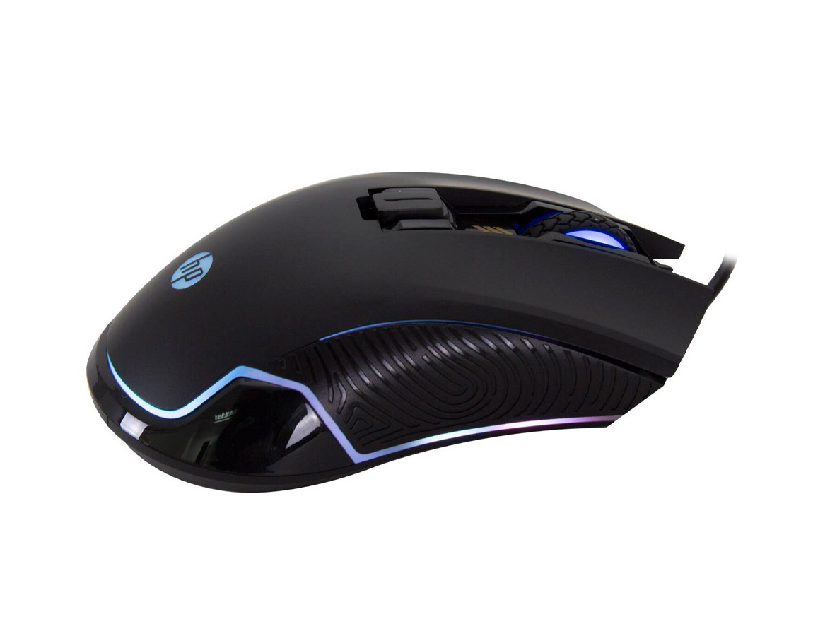 MOUSE HP G360 ( 4QM92AA#UUF ) GAMING | NEGRO | LED- RGB