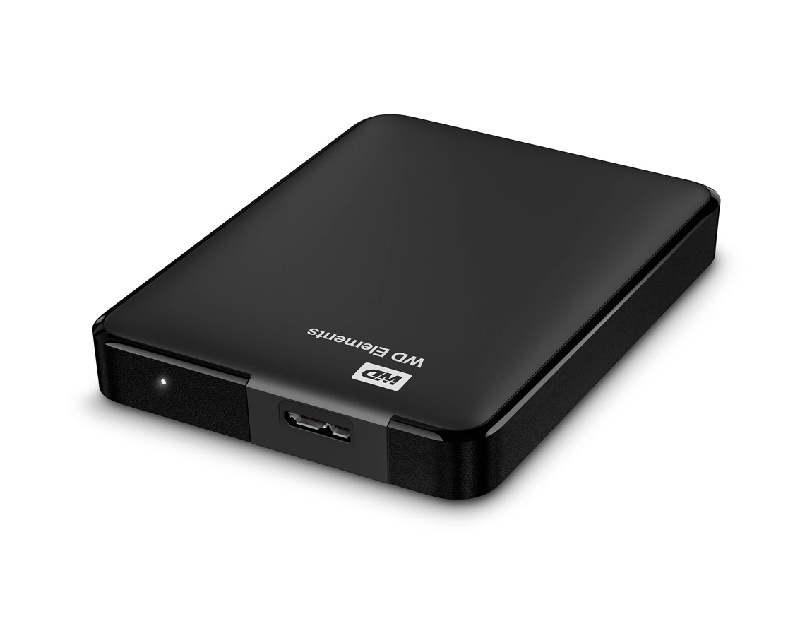 HDD EXTERNO WESTER DIGITAL 2TB ELEMENTS ( WDBU6Y0020BBK-EB ) NEGRO