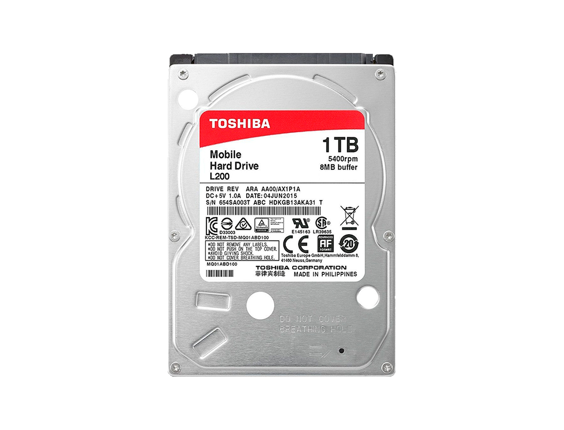 HDD LAPTOP TOSHIBA 1TB PC L200 ( HDWL110UZSVA ) 128MB | 5400RPM HDD LAPTOP TOSHIBA 1TB PC L200 ( HDWL110UZSVA ) 128MB | 5400RPM