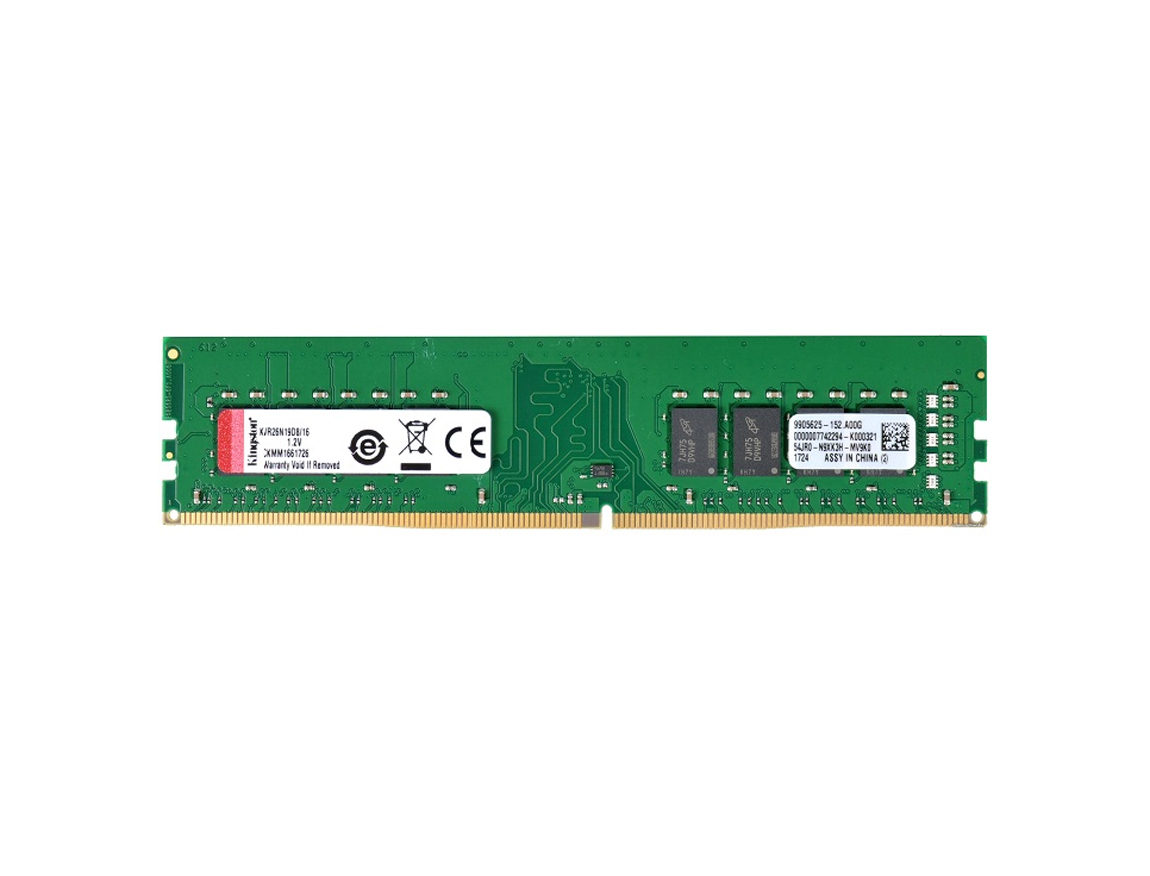 MEM. RAM KINGSTON DDR4 16GB/2666 ( KVR26N19D8/16 )