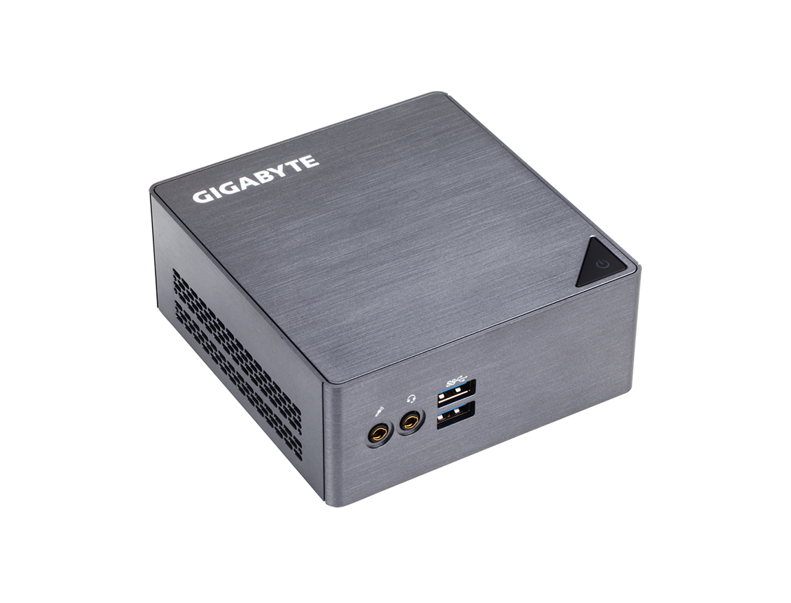 PC MINI GIGABYTE BRIX S ( GB-BSI3H-6100 ) I3 6100U | 1 SLOT HDD-SSD | 2 ...