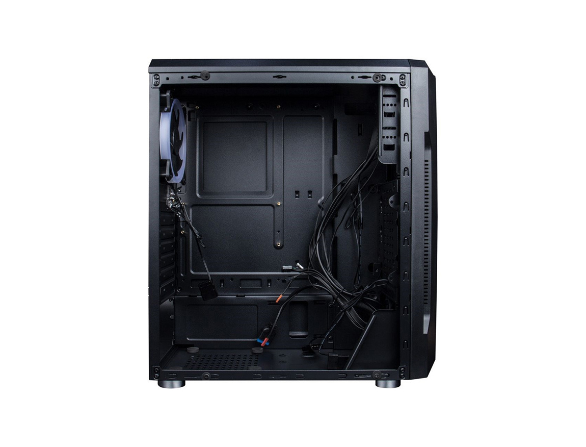 CASE 1STPLAYER RAINBOW R3-A ( R3-A ) S/ FUENTE | 1 PANEL VIDRIO | LED -RGB