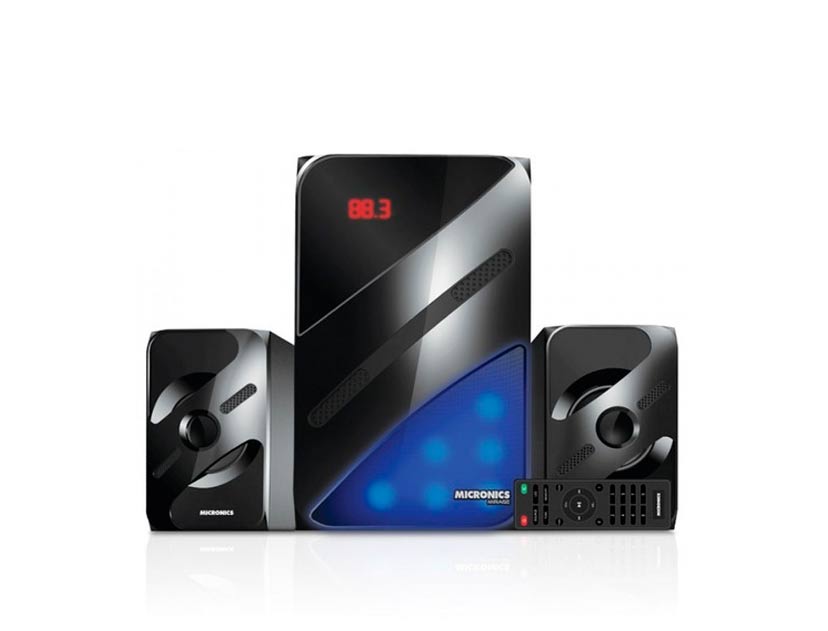 SUBWOOFER MICRONICS MIRAGE 80 WATTS | USB+SD+FM (MIC S7008BT)