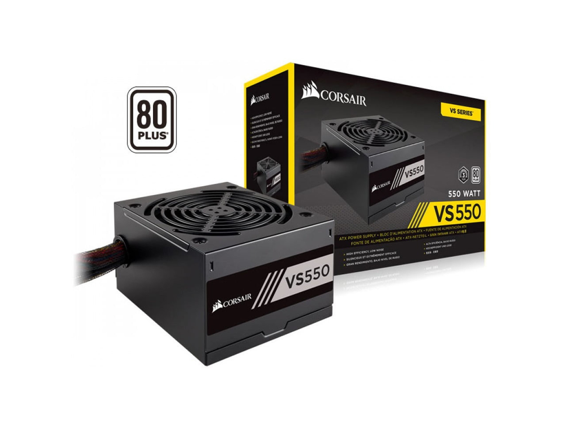 FUENTE CORSAIR VS550 ( CP-9020171-NA ) 550W