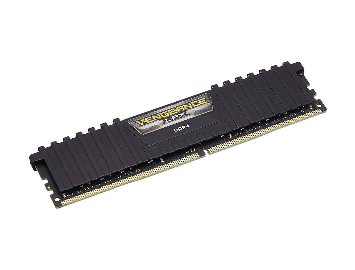 MEM. RAM CORSAIR VENGEANCE LPX DDR4 16GB/3000 ( CMK16GX4M1D3000C16 ) NEGRO