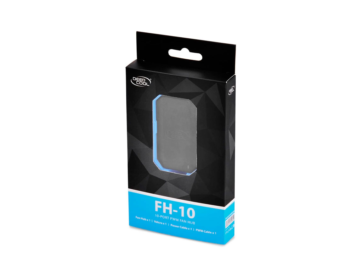 FANS HUB DEEP COOL FH-10 ( DP-F10PWM-HUB ) 10 FAN