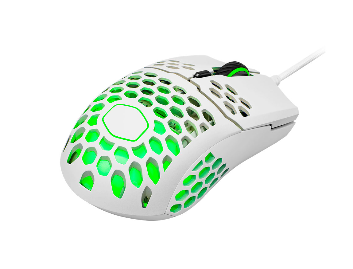 MOUSE COOLER MASTER MM711 GAMING, SENSOR HASTA 16000 DPI, ILUMINACION ...