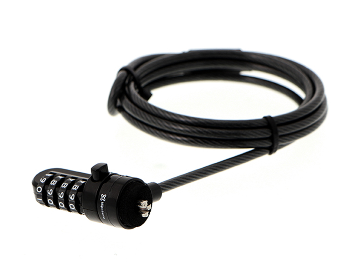 CABLE DE SEGURIDAD KLIP BOLT II ( KSD-335 ) COMBINACION Y LLAVE | ACERO ...