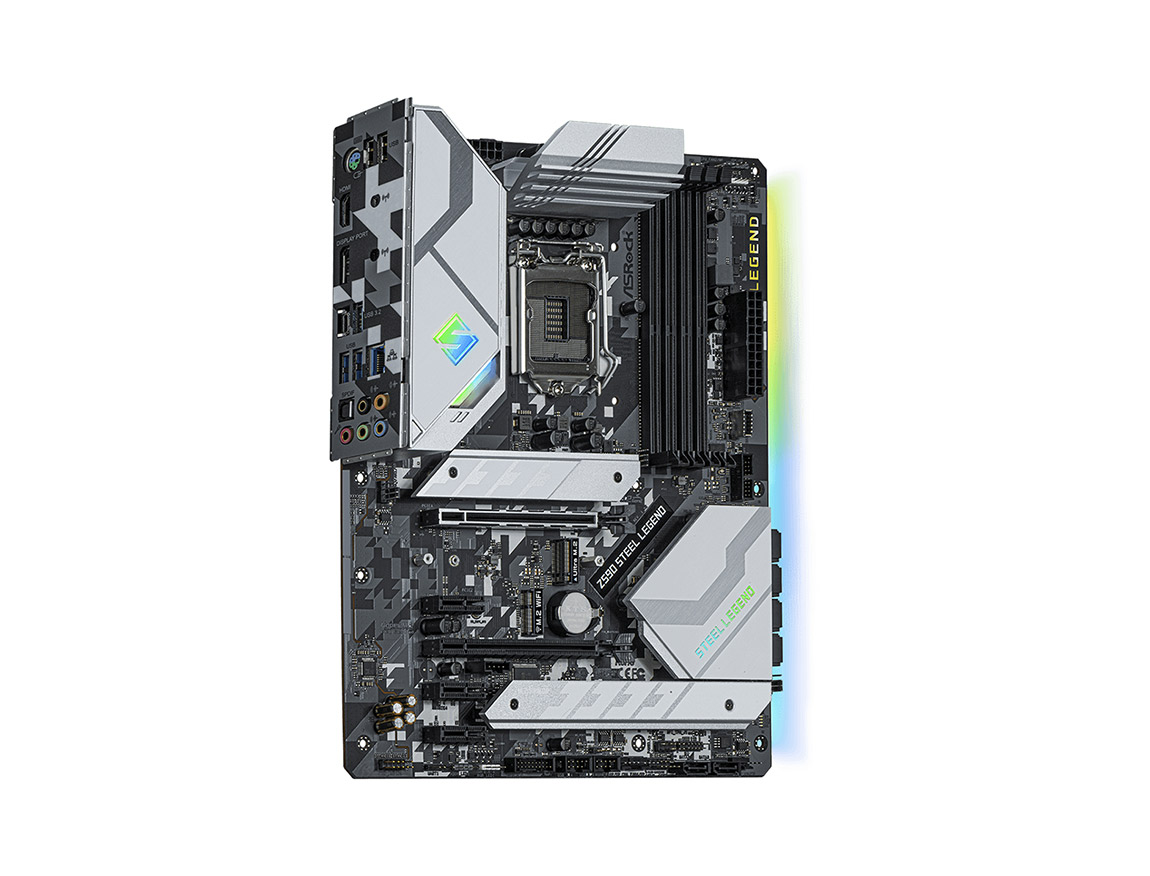 MB ASROCK Z590 STEEL LEGEND ( 90-MXBEQ0-A0UAYZ ) LGA 1200 | LED- RGB