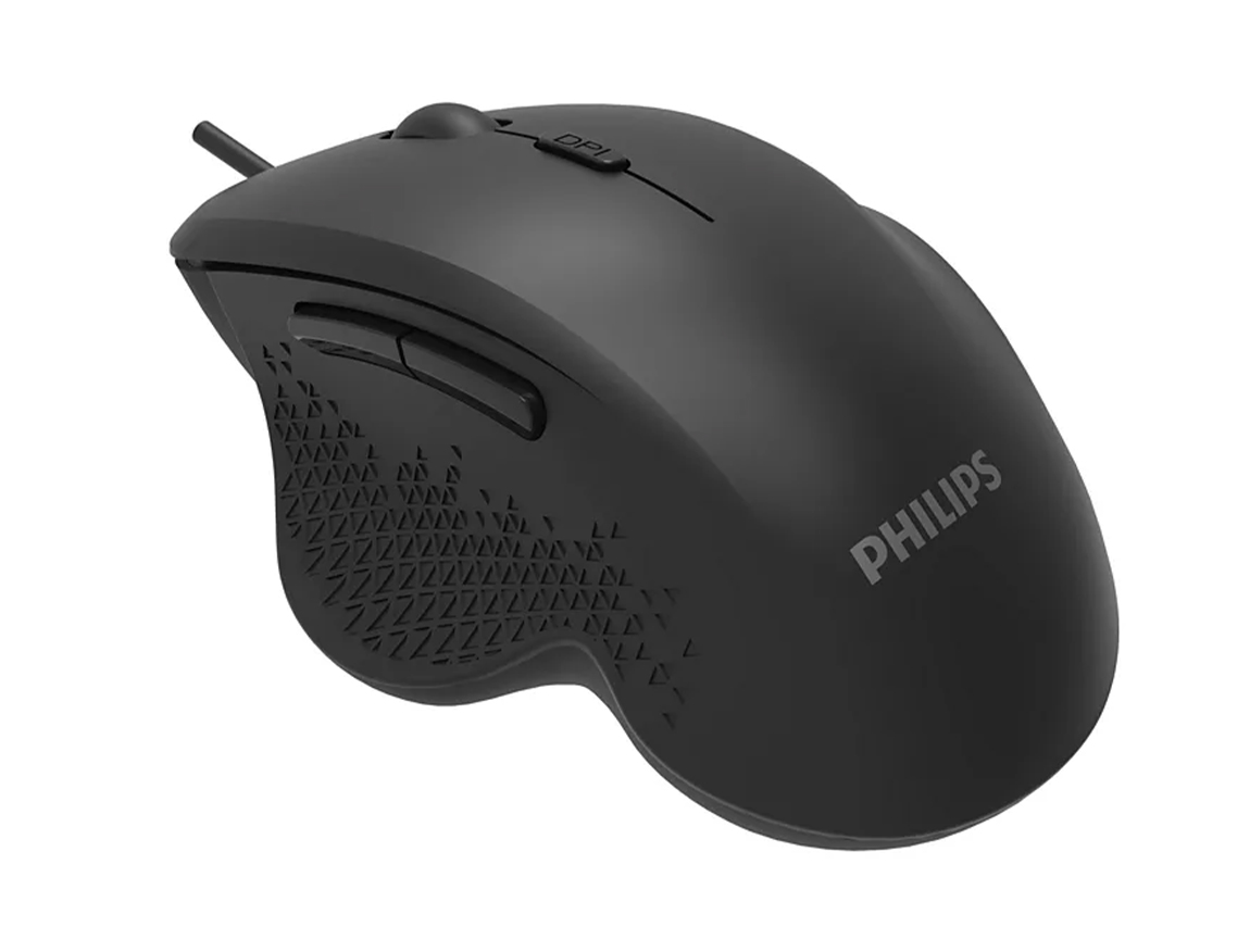 MOUSE PHILIPS M444 ( SPK7444/00 ) NEGRO | ERGONOMICO