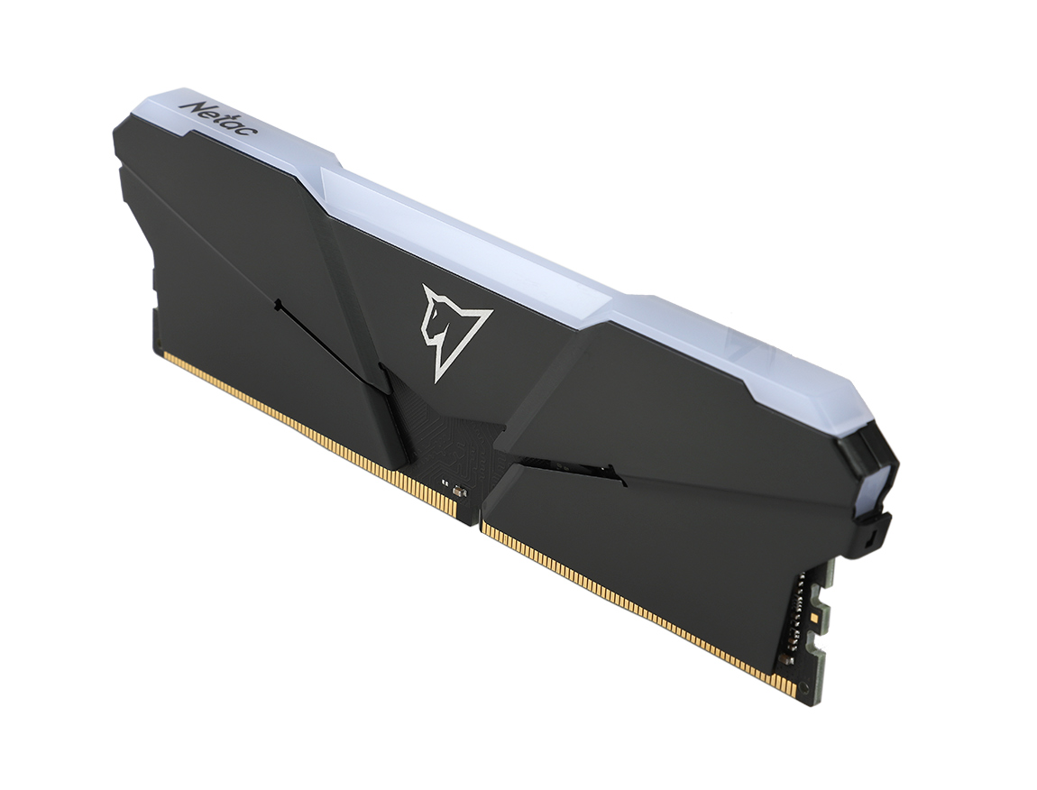 MEM. RAM NETAC SHADOW DDR4 16GB(2X8)/3200 ( NTSRD4P32DP-16E ) NEGRO ...