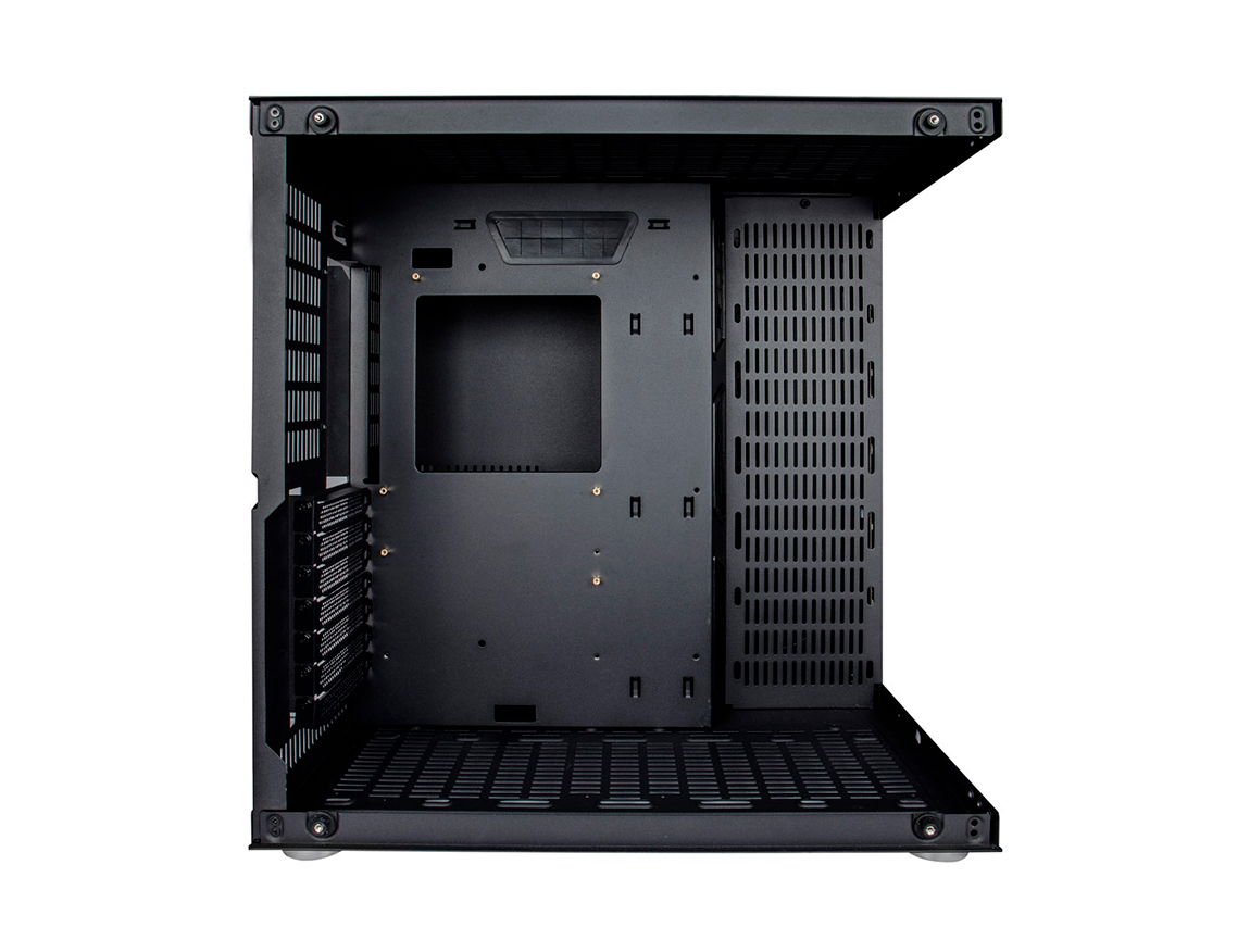CASE 1STPLAYER STEAMPUNK SP8 S/ FUENTE | NEGRO | 2 PANEL VIDRIO LED ...