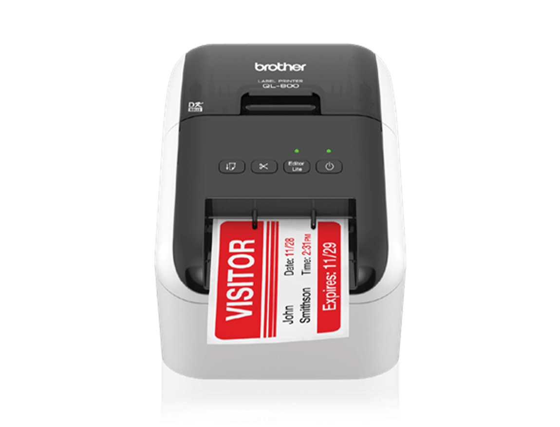 IMPRESORA TERMICA BROTHER QL800 ( QL800 ) | MONOCROMO | 300X600 DPI | PC / MAC