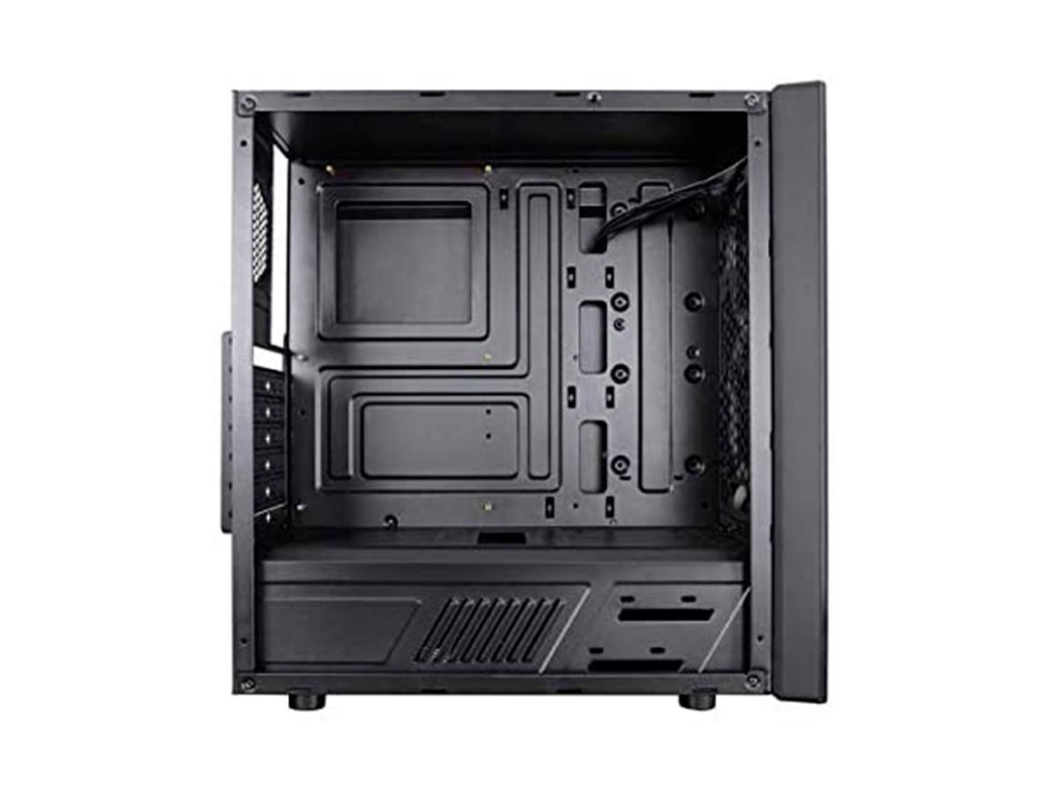 CASE RAIDMAX NEON GAMING S/ FUENTE | NEGRO | PANEL ACRILICO LED RGB ...