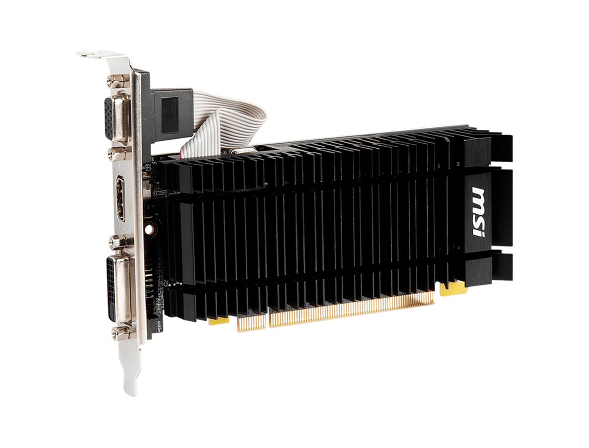 TARJ. VIDEO MSI GT730 2GB DDR3 NVIDIA (N730K-2GD3H/LPV1) V3 LOW PROFILE 64 BIT