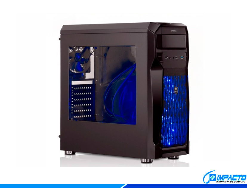 CASE MICRONICS FANATIC SPORTING ( FNT C8001 ) 500W | NEGRO | 1 VENTANA ...