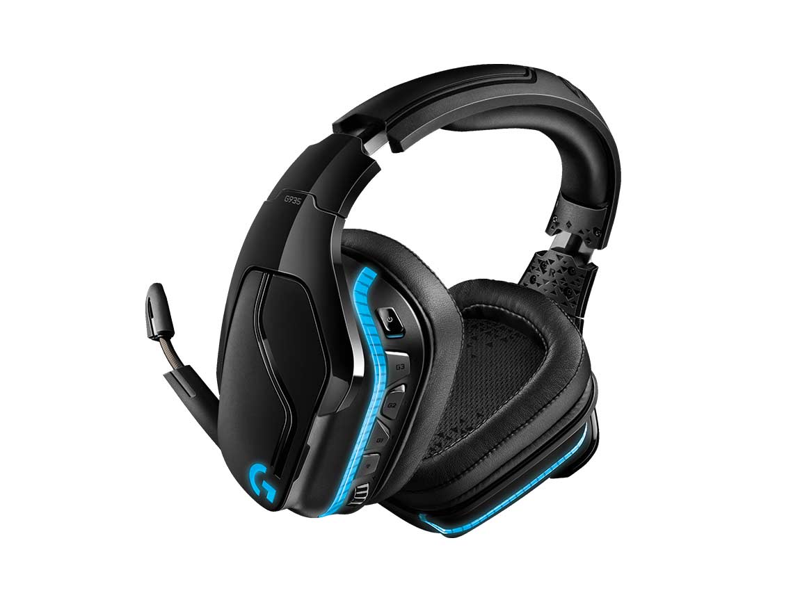 AURICULAR INALAMBRICO LOGITECH LIGHTSYNC G935 RGB GAMINGCON MICROFONO ...