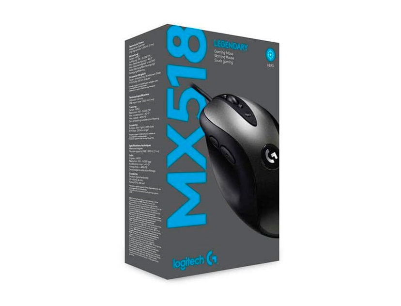 MOUSE LOGITECH MX518 LEGENDARY ( 910-005543 ) GAMING