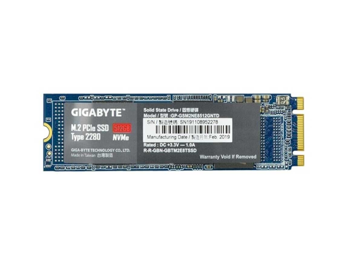 SSD M.2 SOLIDO GIGABYTE 2280 512GB ( GP-GSM2NE8512GNTD ) 120MM