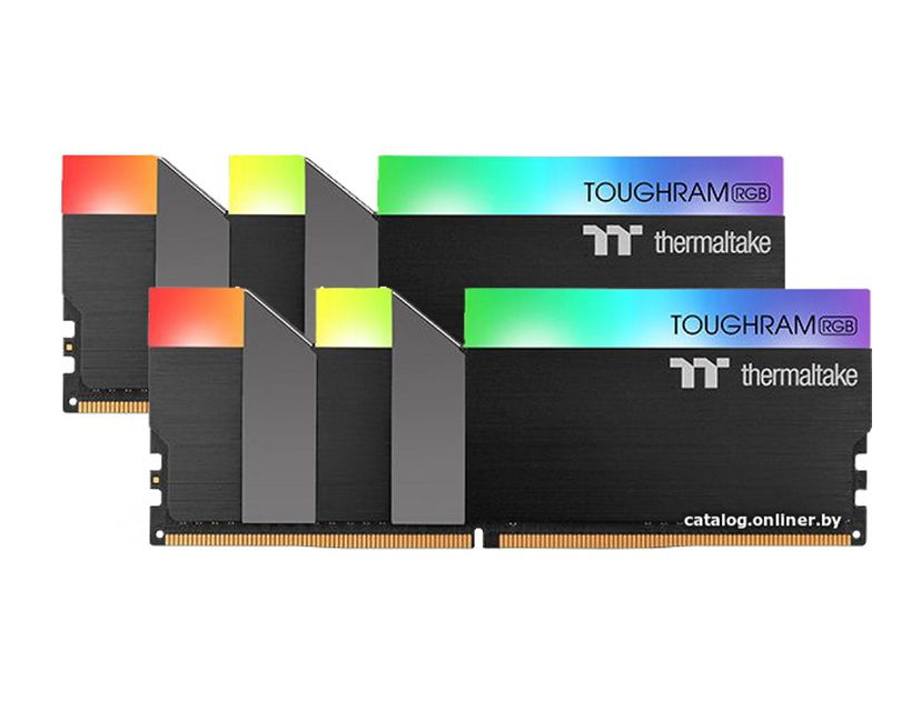 MEM. RAM THERMALTAKE TOUGHRAM DDR4 16GB(2X8)/3600 ( R009D408GX2-3600C18B ) NEGRO