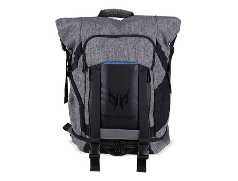 MOCHILA ACER PREDATOR ROLLTOP ( NP.BAG1A.290 ) GRIS | GAMING | P/ 15.6"