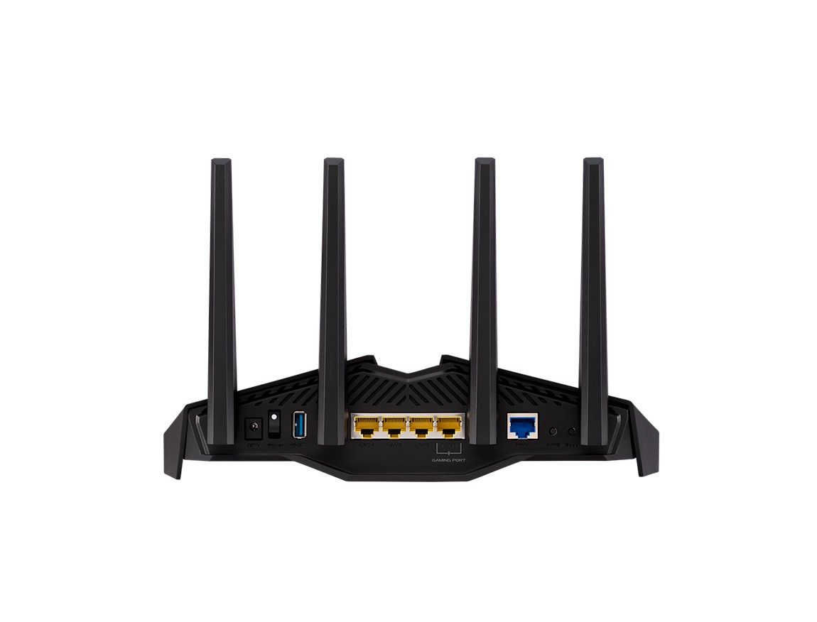ROUTER GAMING ASUS AX5400 ( RT-AX82U ) | GUNDAM EDITION | DUAL BAND | 2.4GHZ / 5GHZ | WIFI 6 | 4 ...