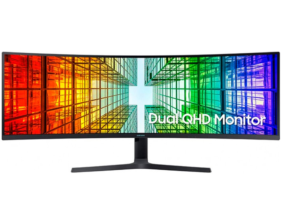 MONITOR SAMSUNG 49", CURVO LED SUPER ULTRAWIDE 32.9 QHD SVA-RJ45 PUERTO ...