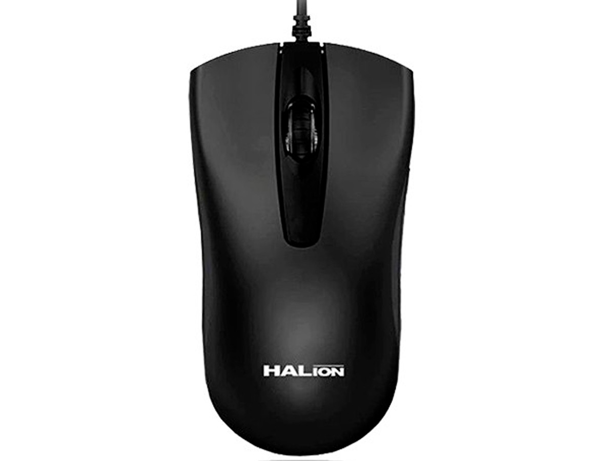 MOUSE HALION LANCER OPTICAL, SENSOR HASTA 1000 DPI, CONEXION USB, 3 ...
