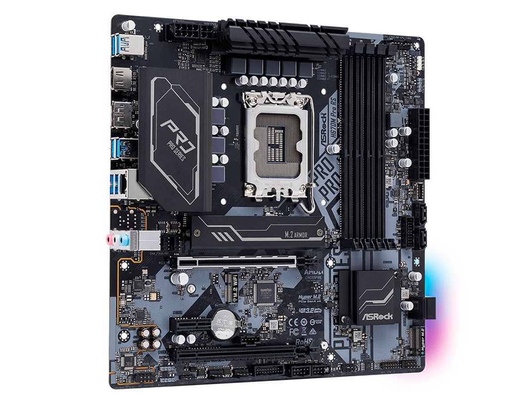 MB ASROCK H670M PRO RS ( 90-MXBHK0-A0UAYZ) LGA 1700 | D4