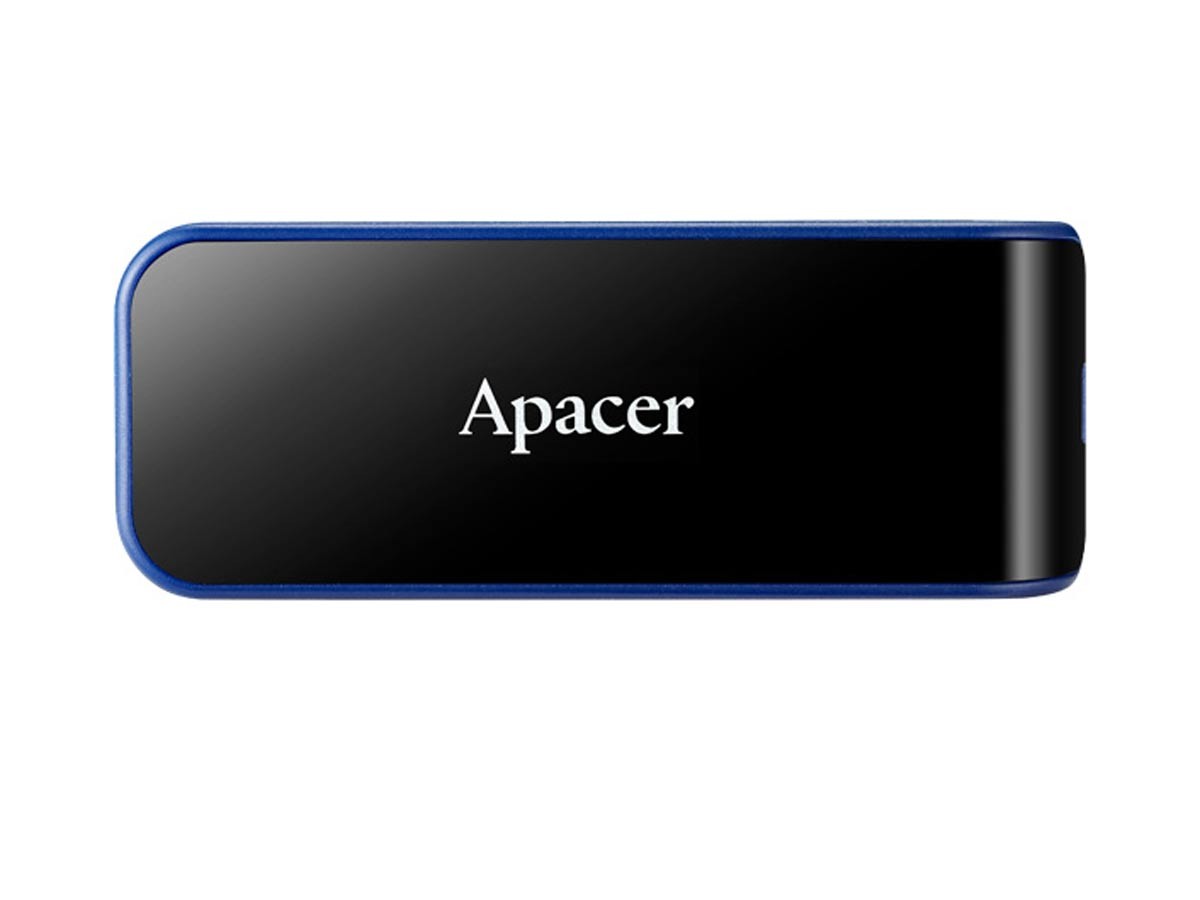 MEMORIA USB APACER 64GB AH356 GEN1 NEGRO, DISPOSITIVO DE ALMACENAMIENTO, USB 3.2 (AP64GAH356B-1)