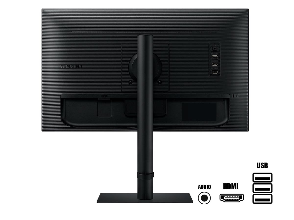 MONITOR SAMSUNG 24 PULGADAS, Q-HD IPS, PUERTO HDMI, 75HZ (LS24A600NWNXGO)