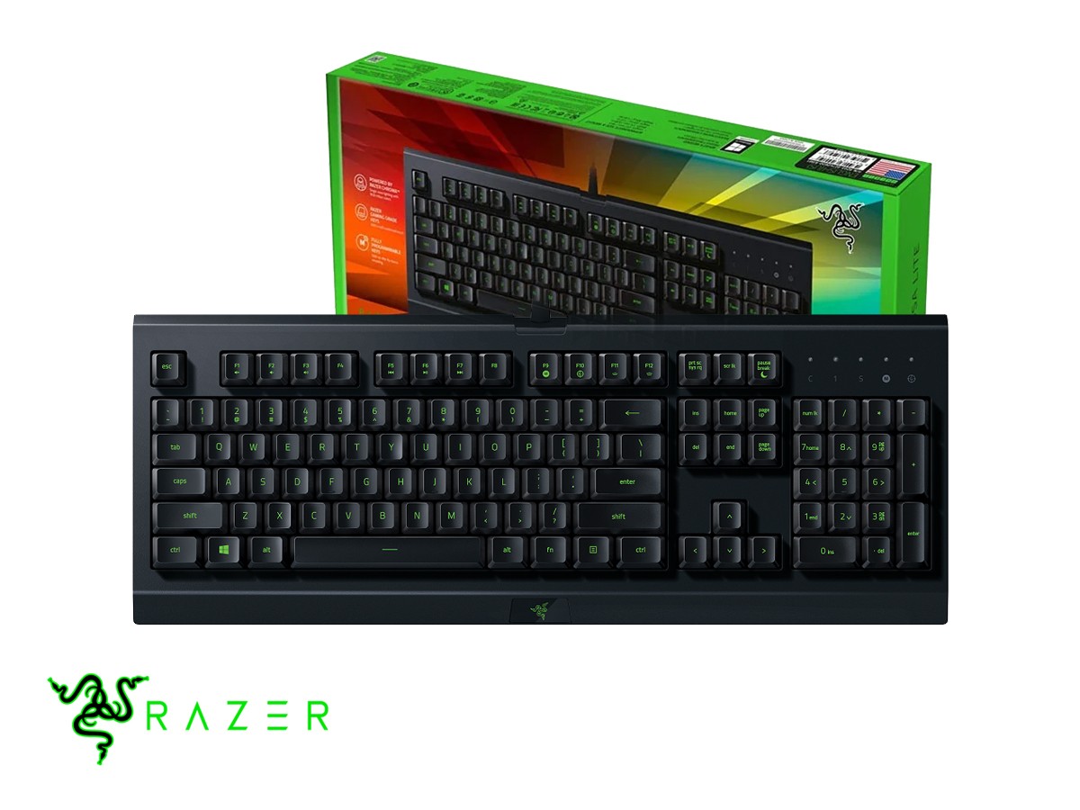 TECLADO RAZER GAMER CYNOSA LITE-ESSENTIAL MEMBRANA, US , CON ...
