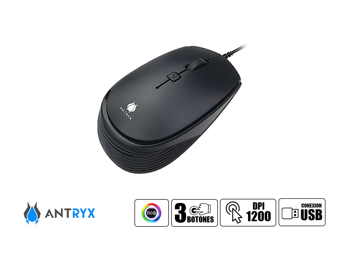 Combo 2 En Uno Antryx Precision Ps950 (asc-ps950k-sp) Teclado + Mouse ...