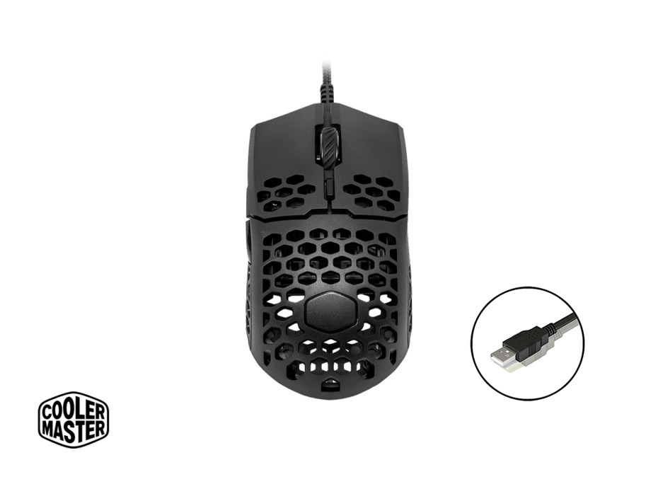 MOUSE COOLER MASTER MM710 GAMING, SENSOR HASTA 16000 DPI, ILUMINACION RGB, CON 6 BOTONES ...