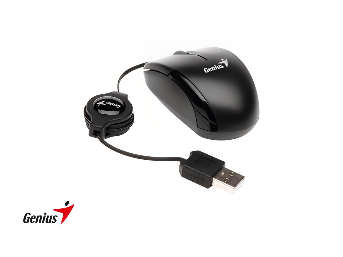 MOUSE MINI GENIUS MICRO TRAVELER V2, SENSOR HASTA 1000 DPI, CONEXION ...