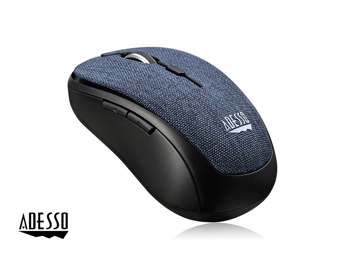 MOUSE INALAMBRICO DE TELA ADESSO, IMOUSE S80L, HASTA 1600 DPI, CON ...