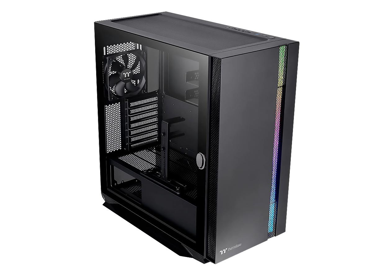 CASE THERMALTAKE H700 TG S/FUENTE | BLACK MID TORRE | 1X FAN (CA-1Y1 ...