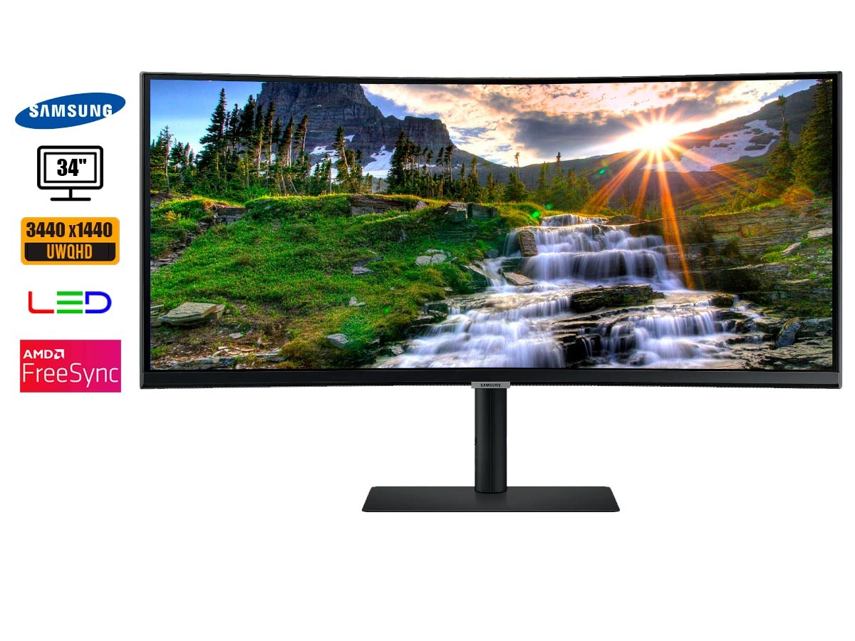 MONITOR SAMSUNG 34 PULGADAS, CURVO ULTRAWIDE LED, PUERTO HDMI ...