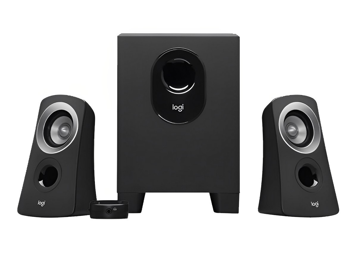 PARLANTE LOGITECH Z313, BLUETOOTH: 5.0, BOTON PARA SUBIR BAJAR EL ...