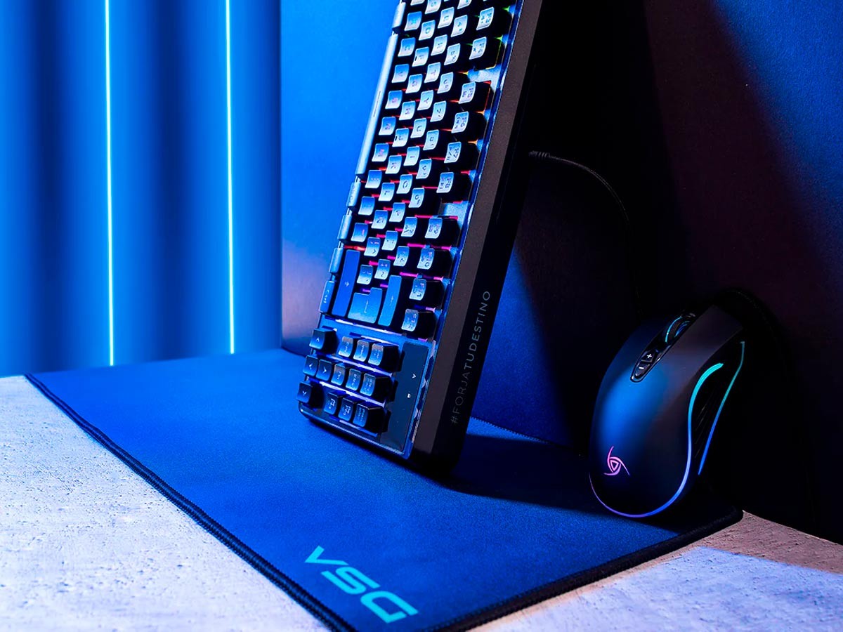 Combo 3 En Uno Vsg Gaming Pyxis Bundle (vg-bl099-blk) Teclado Led ...
