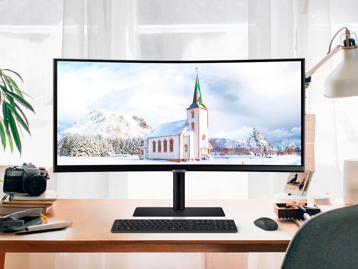 MONITOR SAMSUNG 34 PULGADAS, CURVO ULTRAWIDE LED, PUERTO HDMI ...