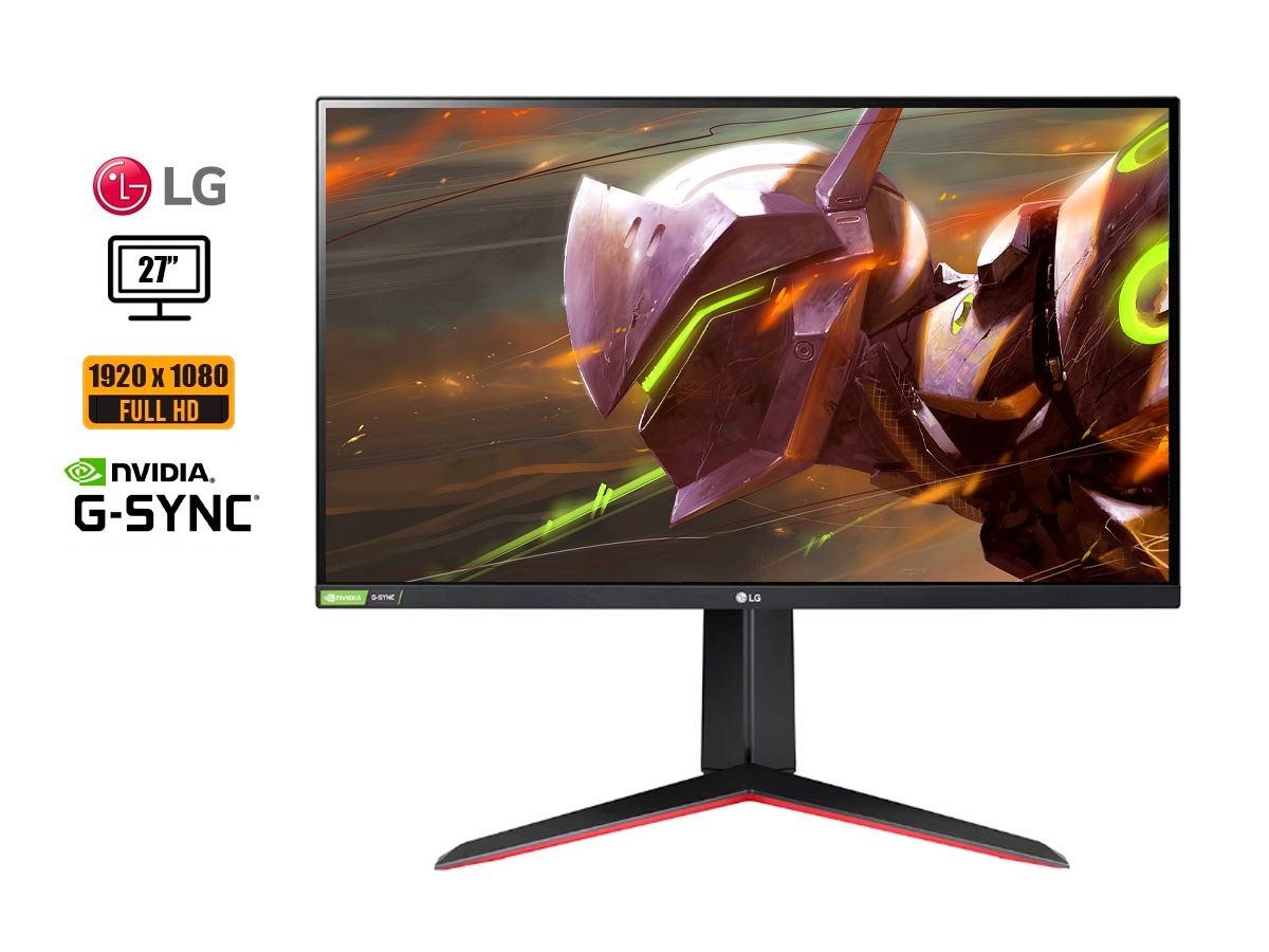 Monitor Lg 27 Pulgadas Ultragear 27gn65r (27gn65r-b) Gaming Frecuencia 144hz | 1ms | G-sync | 2 ...