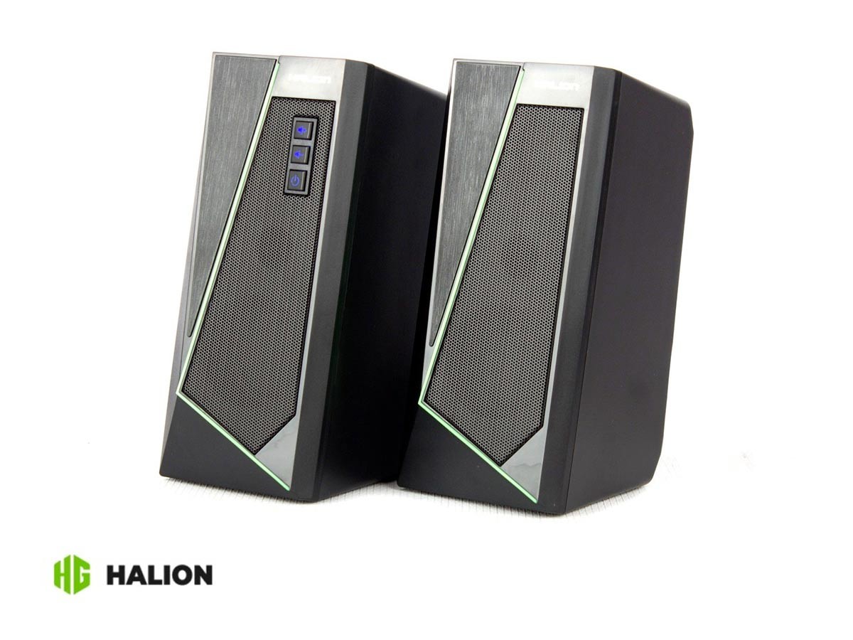 PARLANTE HALION S265, AUDIO STEREO 2.0, ENTRADA JACK 3.5MM, CONTROL DE ...
