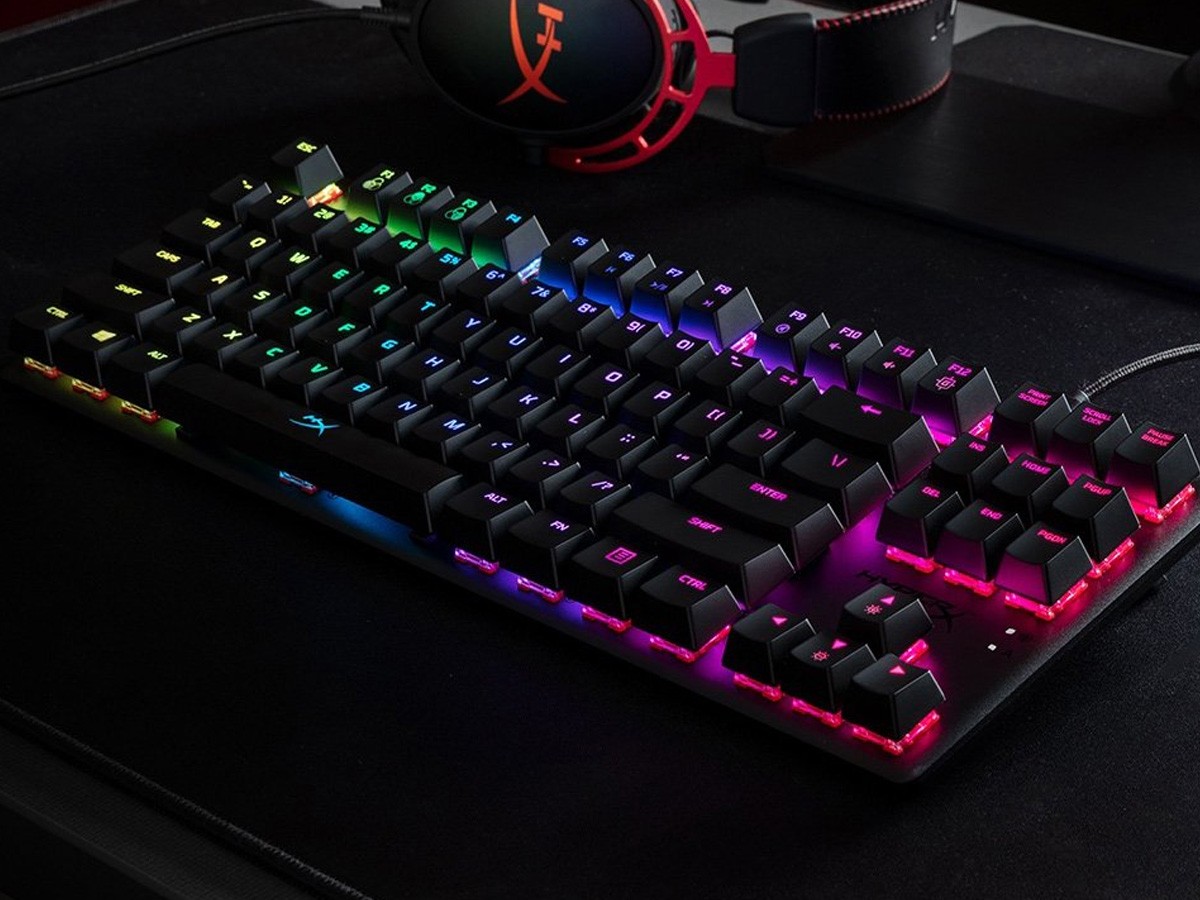 TECLADO HYPERX GAMER MECANICO ALLOY ORIGINS CORE, RETROILUMINACIÓN RGB LED, ILUMINACIÓN RGB DE ...