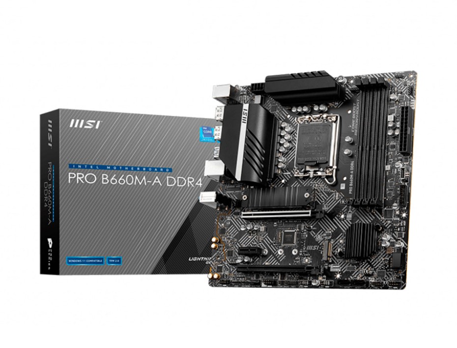 PLACA MADRE MSI PRO B660M-A DDR4 | LGA 1700 (PRO B660M-A DDR4) (911 ...