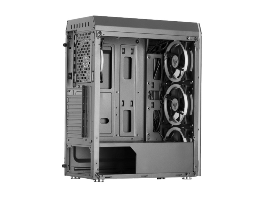 CASE MICRONICS MURANO MIC GC821, CON PANEL LATERAL DE VIDRIO TEMPLADO ...