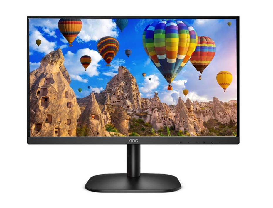 MONITOR AOC 23.8 PULGADAS (24B2XHM), PANEL VA, PLANO, PUERTOS 1XHDMI ...
