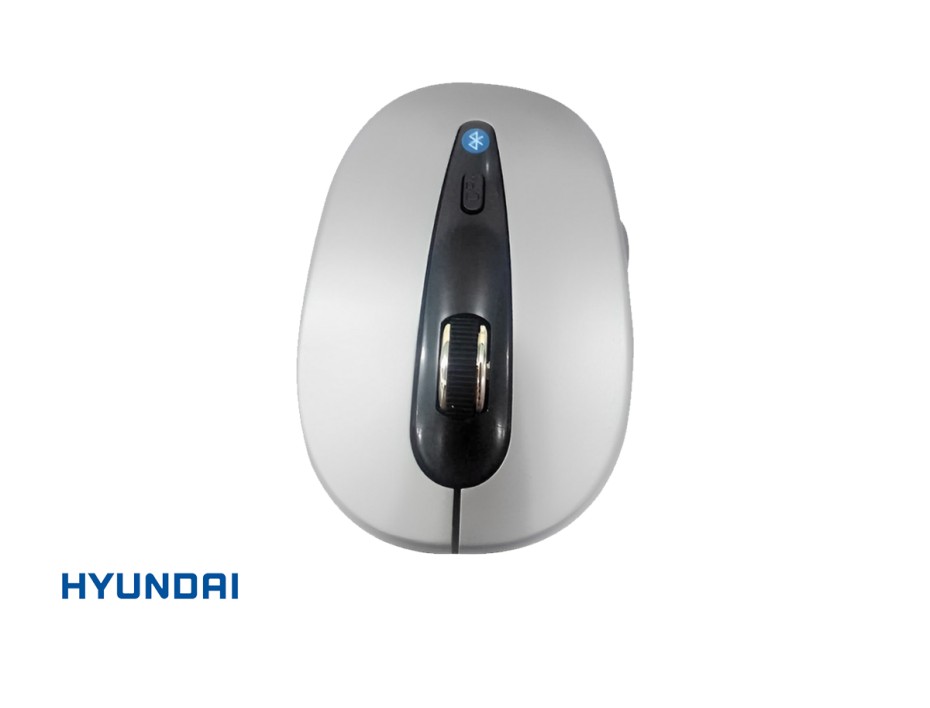 Mouse Hyundai Bluetooth Light Grey, Sensor Hasta 1000 Dpi, Conexion ...